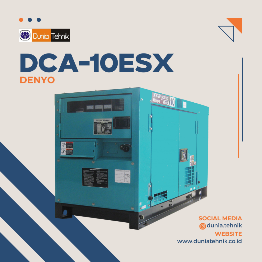 Jual Genset DENYO DCA-10ESX-DA - Dunia Tehnik