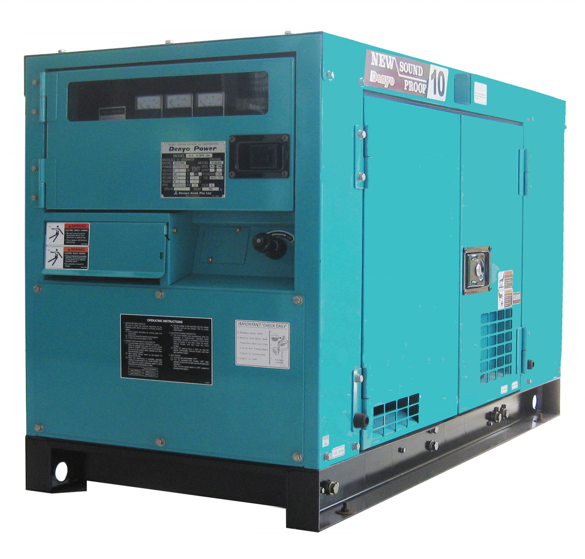 Jual Genset DENYO DCA-10ESX-DA - Dunia Tehnik