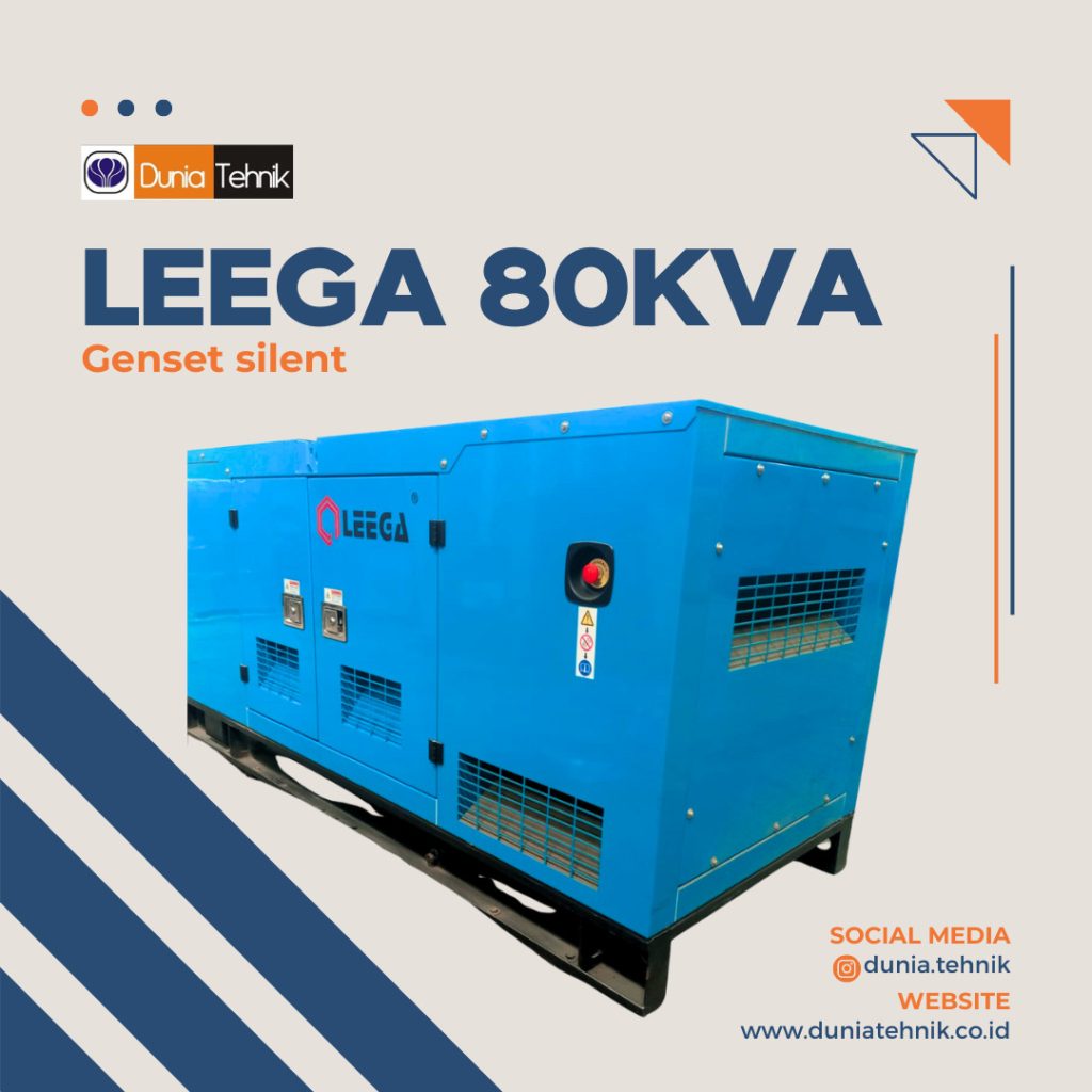 LEEGA 80 KVA PRIME - Dunia Tehnik